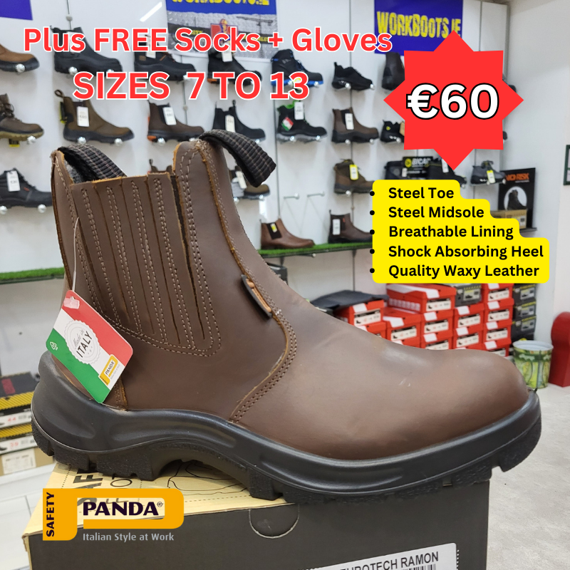Panda Ramon Safety Dealer Boot - Work Boots